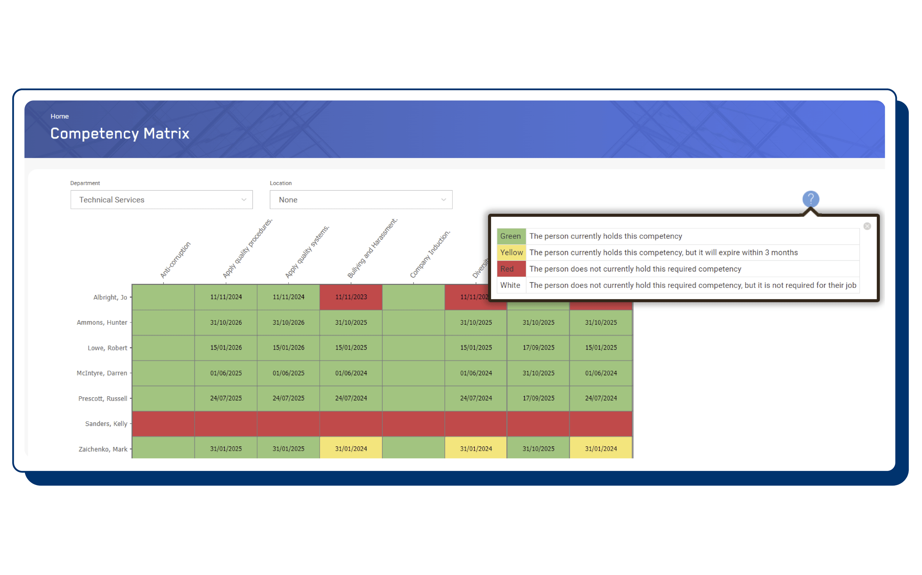 EHS Training & Competency Management | Evotix